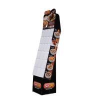 China Glossing Laminated Cardboard Stand Display Pocket Rack For Disney Marvel Advertising for sale