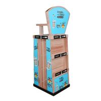 China CMYK Printing Cardboard Stand Display For Business Promotion for sale