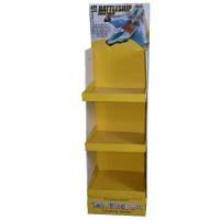 China Lightweight Cardboard Stand Display Flat Packed Retail Store Display Stands for sale