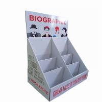 China Full Color Printing Corrugated PDQ Displays Cardboard Shelf Display Customized for sale