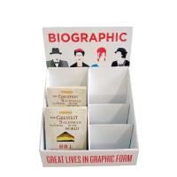 China Full Color Printing Corrugated PDQ Displays Cardboard Shelf Display Customized for sale