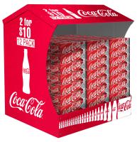 China Customizable Corrugated Pallet Display Offset Printing With Flat Packaging for sale