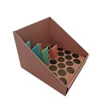 China Glossy Lamination Corrugated PDQ Displays Full Color Printing Customized for sale