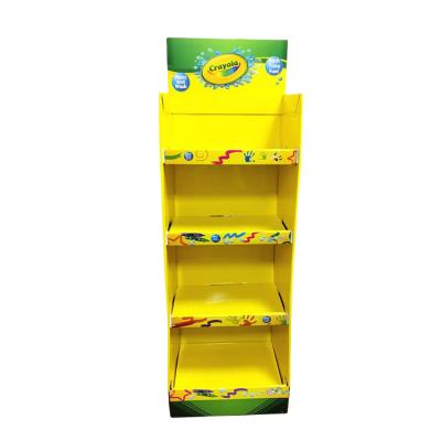 China Retail Cardboard Advertising Dispaly Units Assembled Packaging Customizable for sale