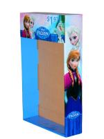 China Advertising Cardboard Sidekick Display Glossy / Matte Lamination Surface Treatment for sale