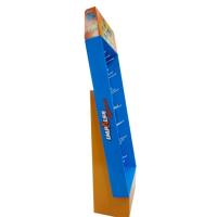 China Cardboard Pegboard Hook Display Stand Wall Mounted 4 Color Pantone Printing for sale