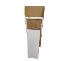 China Pegboard Hook Wall Mounted Cardboard Displays Custom Corrugated Counter Display for sale