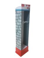 China Professional Airport Flight Display Rack With Hooks Wall Mounted Customizable for sale