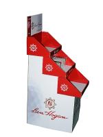 China Customized Durable Cardboard Stand Display Assembled Packing Available for sale
