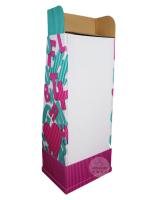 China FSC Approved Cardboard POS Display Stands With Plastic / Metal Hooks for sale