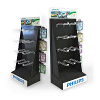China Retail Store Paper Display Stand Customized Cardboard Advertising Displays for sale