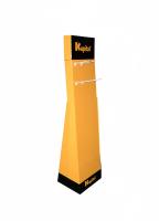 China Custom POS Cardboard Stand Display With Plastic / Metal Hooks for sale