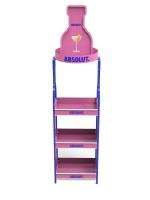 China 3 Tier Adjustable Metal Supermarket Display Rack Shelves For Shop for sale