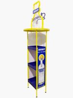 China Contemporary Metal Stand Display Enhance Product Showcase With Modern Style for sale