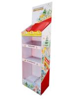China Color Cardboard Counter Displays for sale