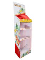 China Color Cardboard Counter Displays for sale