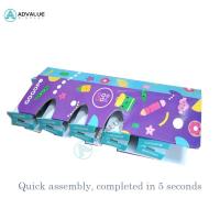 China CMYK Printing Cardboard Floor Displays for sale