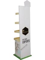 China Custom Matte Cardboard Display For Floor With Offset / Digital Printing Technology for sale