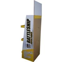 China Durable Cardboard Floor Displays Foldable Product Display Stand For Promotion for sale