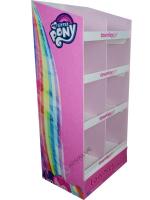 China Flat / Folding Cardboard Counter Display Stands CMYK / Pantone Printing Color for sale