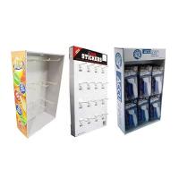 China Glossy / Matte Lamination Cardboard Sidekick Display Full Color Printing Customized for sale