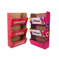 China Glossy / Matte Lamination Cardboard Sidekick Display Full Color Printing Customized for sale