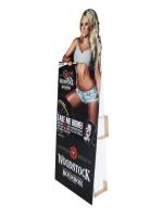 China Eco Friendly Cardboard Advertising Standee CMYK Offset Printing Customized for sale