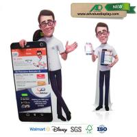 China Custom Anime Cardboard Advertising Standee With Vibrant CMYK Offset Printing for sale