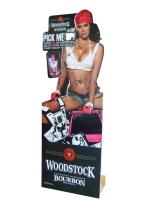 China Customized Cardboard Advertising Standee Display With Lamination for sale