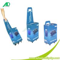 China Personalized Paper Cardboard Suitcase Eco Friendly Cardboard Box Trolley for sale