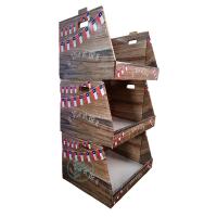 China Eco Friendly Corrugated Cardboard Pallet Display With CMYK / Pantone Printing for sale