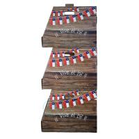 China Eco Friendly Corrugated Cardboard Pallet Display With CMYK / Pantone Printing for sale