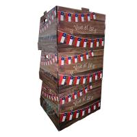 China Eco Friendly Corrugated Cardboard Pallet Display With CMYK / Pantone Printing for sale