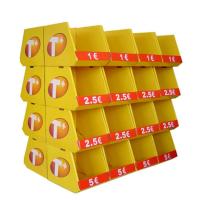 China Offset Printed Corrugated Cardboard Displays For Promotion / Advertising for sale