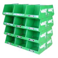 China Offset Printed Corrugated Cardboard Displays For Promotion / Advertising for sale