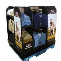 China Custom Printed Corrugated Pallet Display Glossy / Matte Lamination Flat Packaging for sale