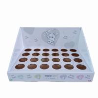 China Glossy / Matte Lamination Cardboard Floor Display Stand Full Color Printing for sale