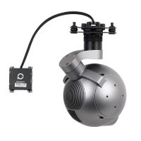 China 30x EO+IR AI Target Tracking Camera GPS Coordinate Analysis and LRF Gimbal Camera 4 Lens for sale