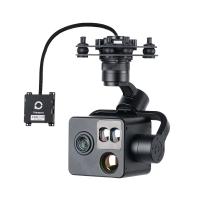 China Dual Sensor LRF Drone Com Gimbal 2-Image Focusing Mirror 4.08MP for sale