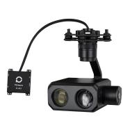China 30x Optical Zoom and Spotlight Illumination Night Vision Gimbal Camera for sale
