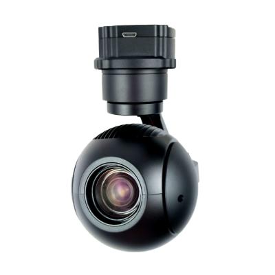 China Drone Camera 10x Optical Zoom IRCUT 3-Axis Gimbal IP Output for sale