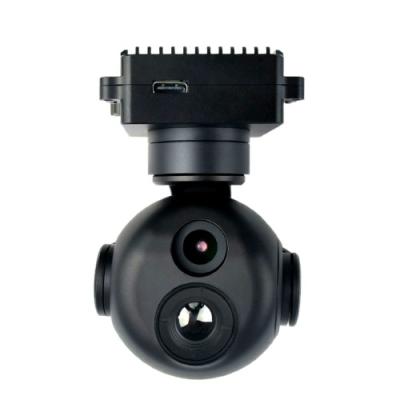 China 640×512 Thermal Imaging IP HDMI Dual Output Small Gimbal Camera 1080P Fixed Focus for sale