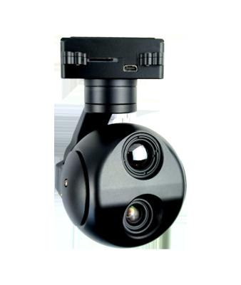 China 1080P Fixed Focus 640×512 Thermal Imaging IP HDMI Output Small Gimbal Camera for sale