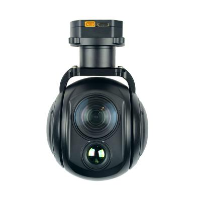 China High Performance Dual Sensor Gimbal 30X Optical Zoom+19mm 640*512 Thermal IP Output for sale
