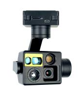 China High Voltage Four Sensor Gimbal Camera Fixed Focus 4K EO Camera for sale