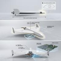 China Electric Brushless Motor M.08 VTOL Fixed-Wing Electric Mapping UAV 1303mm Wingspan 1.5kg Payload 2172m Ceiling for sale