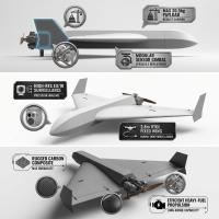 China Hybrid Gasoline-Electric H.06 VTOL Fixed-Wing Hybrid Surveillance UAV 3802mm Wingspan 20.5kg Payload 4679m Ceiling for sale