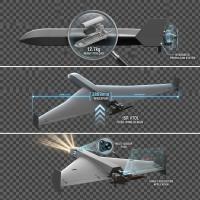 China Gasoline Engine E.05 VTOL Fixed-Wing Long-Endurance ISR UAV 3889mm Wingspan 12.7kg Payload 4736m Ceiling for sale