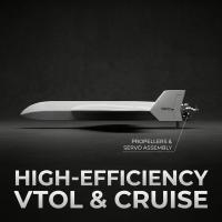 China Gasoline Engine E.09 VTOL Fixed-Wing Long-Endurance ISR UAV 4790mm Wingspan 27.2kg Payload 6649m Ceiling for sale