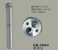 China Aluminum Universal AC Drier Bottle 0.5-2KG / 1 PIECE For Nissan March for sale